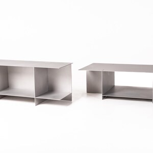 Convertible Bookshelf | Stainless Steel Bookcase | Table Bookcase ...