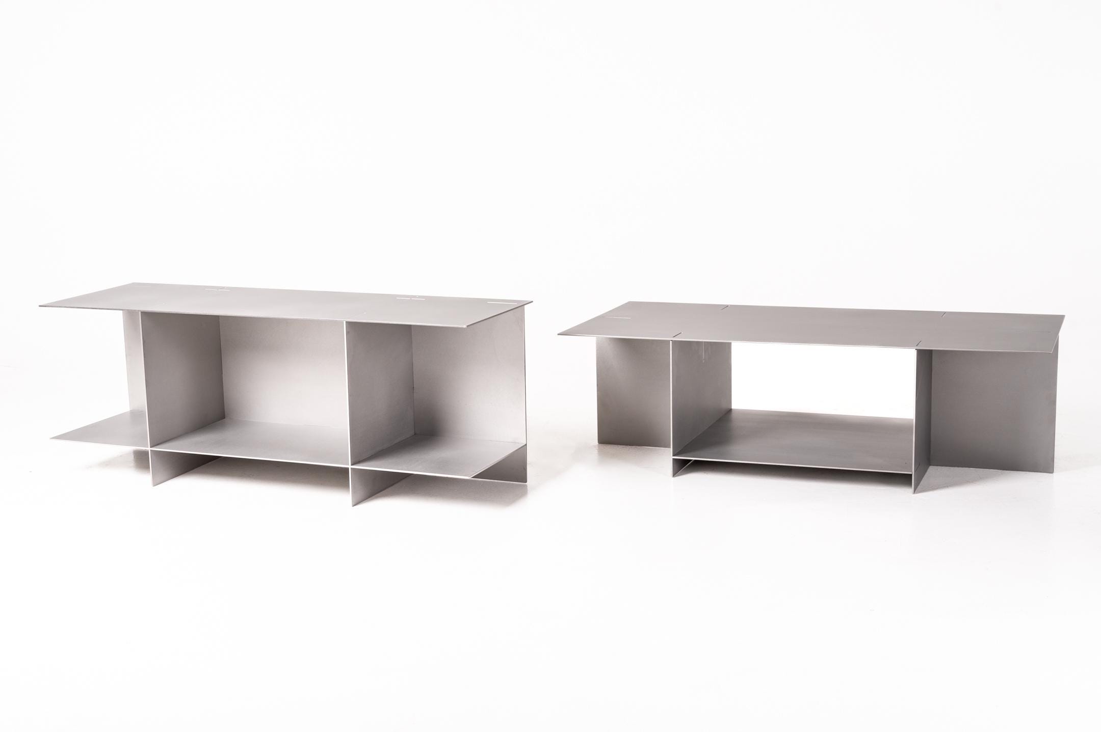 Convertible Bookshelf | Stainless Steel Bookcase | Table Bookcase ...