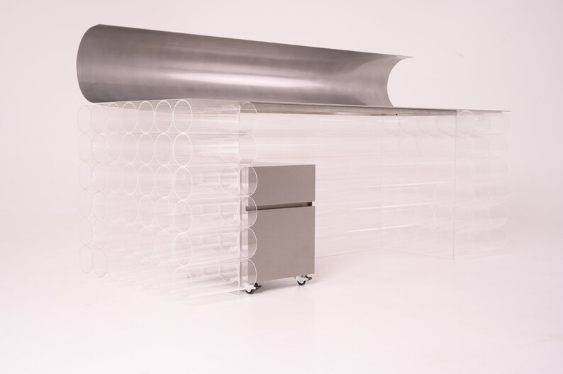 Modern Reception Desk Transparent Reception Desk Custom Reception Desk ...