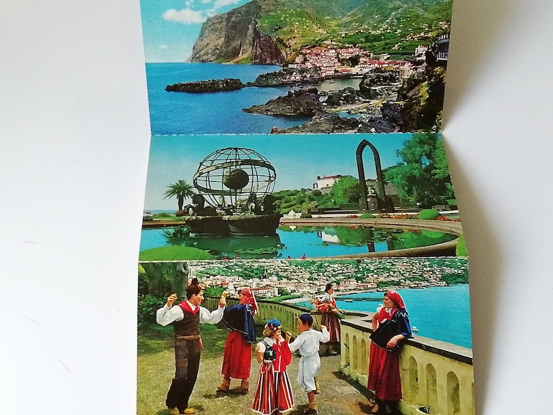 Vintage Portugal Postcards - Original Envelope - 1950s Madeira Island ...