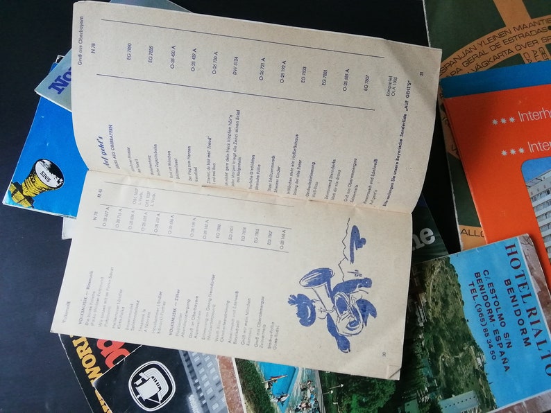 Vintage 60s/70s Hotel Brochures & City Maps: Nostalgic Memories for ...