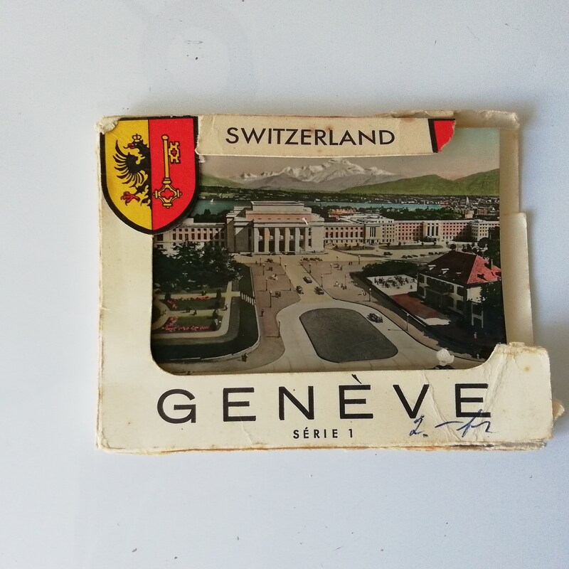 Swiss Postcard - Etsy