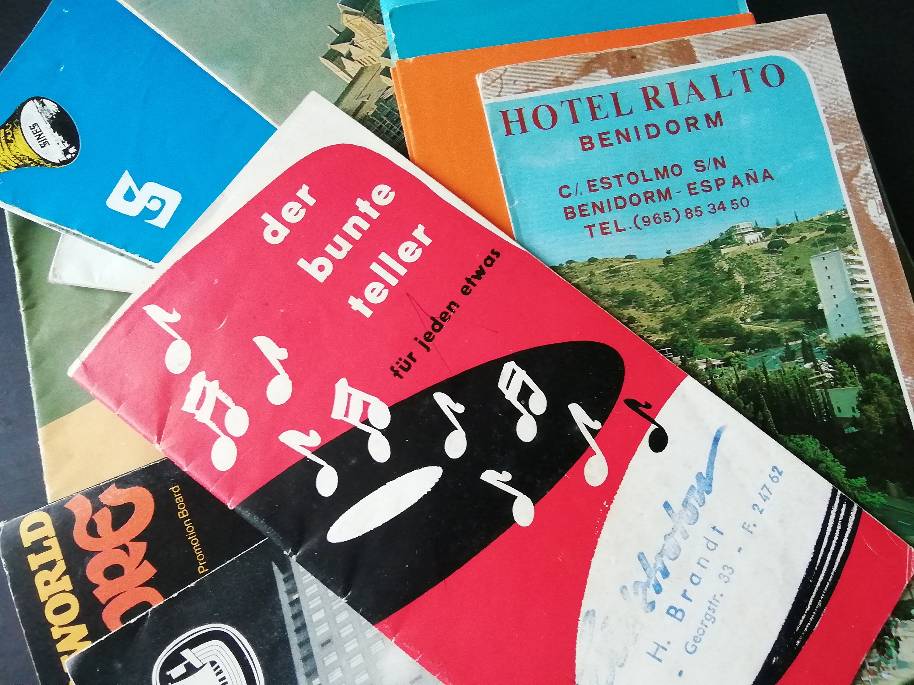 Vintage 60s/70s Hotel Brochures & City Maps: Nostalgic Memories for ...