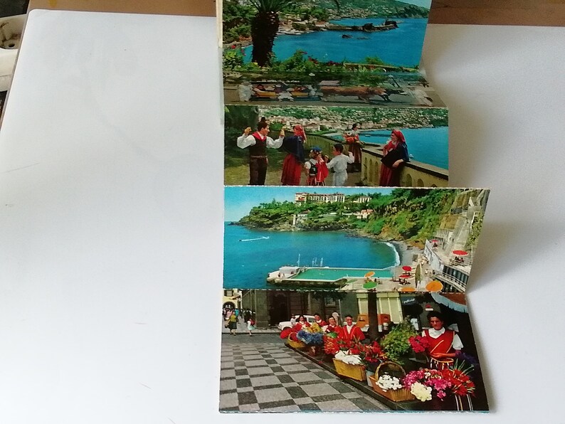 Vintage Portugal Postcards - Original Envelope - 1950s Madeira Island ...