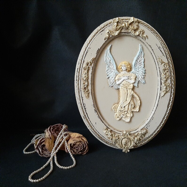 French Wall Panel Angel Cherub Wall Decor Aesthetic Wall Decor Vintage ...