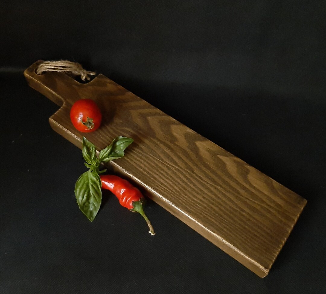 Rustic Wood Platter Tray, Farmhouse-inspired Serving Tray for ...