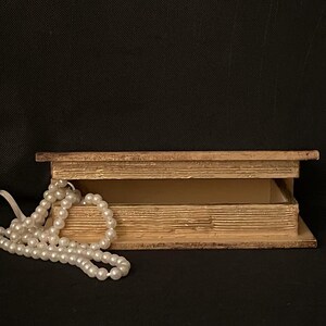 Pierrot Clown Jewelry Box Wooden Storage Book Box Book Shaped Jewelry ...