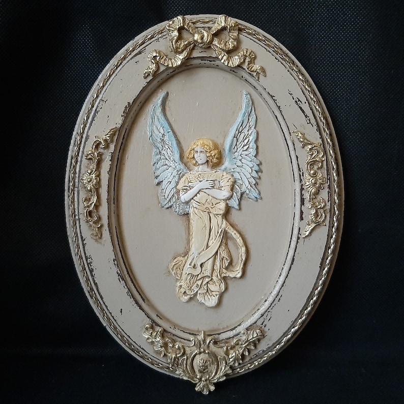 French Wall Panel Angel Cherub Wall Decor Aesthetic Wall Decor Vintage ...
