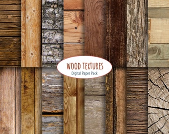 Rustic wood paper | Etsy