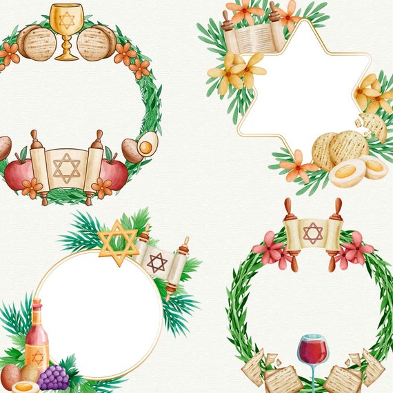 Jewish Border Clip Art