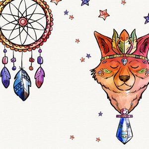 Tribal Clip Art Dream Catcher Ethnic Clipart Wild Vector Clip Art Boho ...