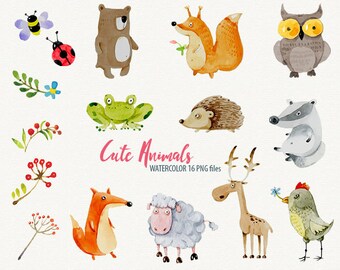 Yoga Clipart Images Cute Yoga Clip Art Yoga Animals Clipart - Etsy