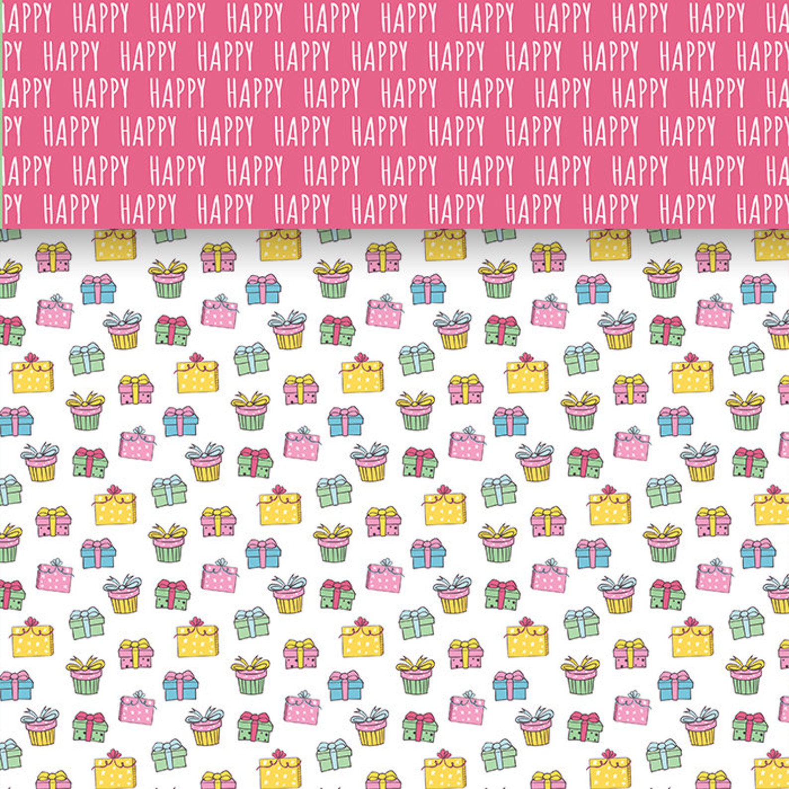 Happy Birthday Digital Paper Birthday Patterns Birthday Party - Etsy