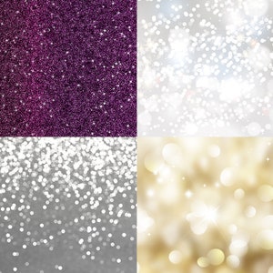 Sparkle Digital Paper Glitter Background Magic Printable - Etsy