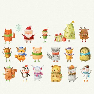 Christmas Clipart Bundles Instant Download Winter Clipart Snow - Etsy