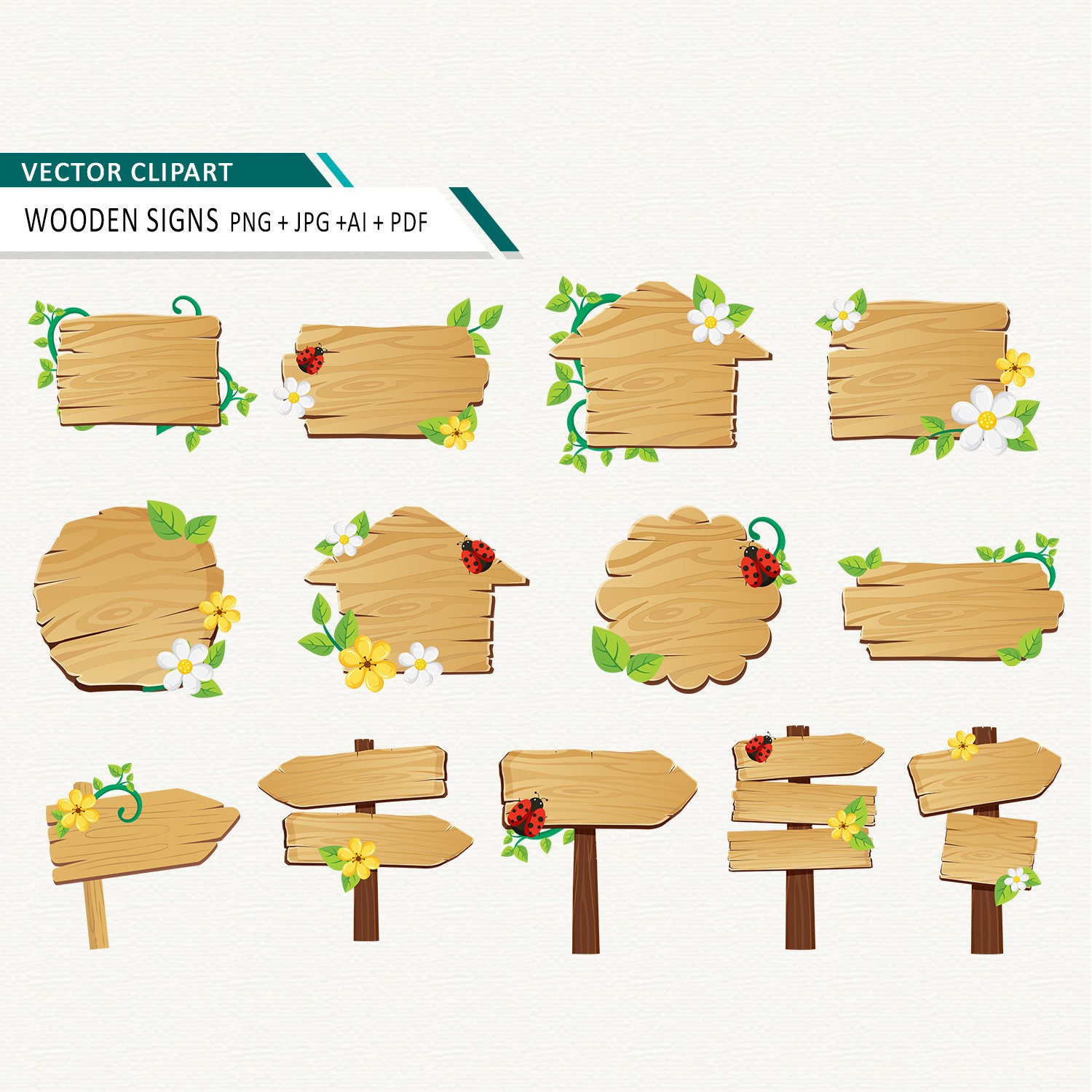 Wood Board Clipart