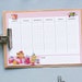 Weekly Planner Printable Tea Party Planner for Print Digital - Etsy
