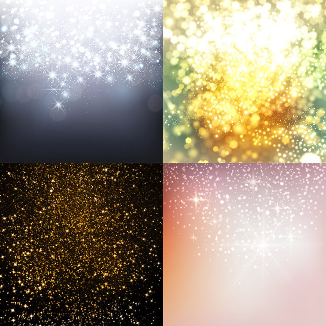 Sparkle Digital Paper Glitter Background Magic Printable - Etsy