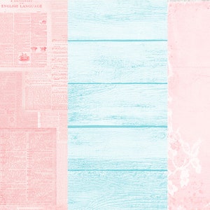 Pink Digital Paper Shabby Chic Textures Digital Pattern Vintage Texture ...