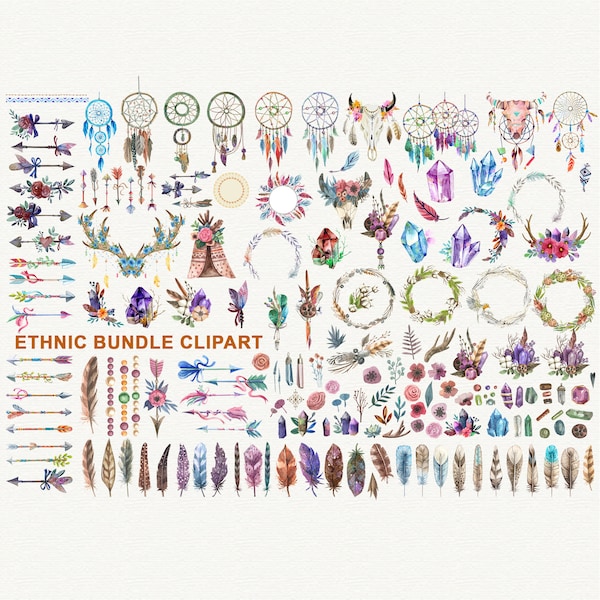 Tribal Clipart - Etsy