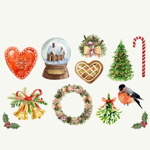 Christmas Clipart Bundles Instant Download Winter Clipart Snow - Etsy