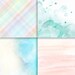 Watercolor Pastel Digital Paper Watercolor Backgrounds - Etsy