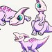 Dinosaur Clipart T Rex Stegosaurus Triceratops Dino Printable - Etsy