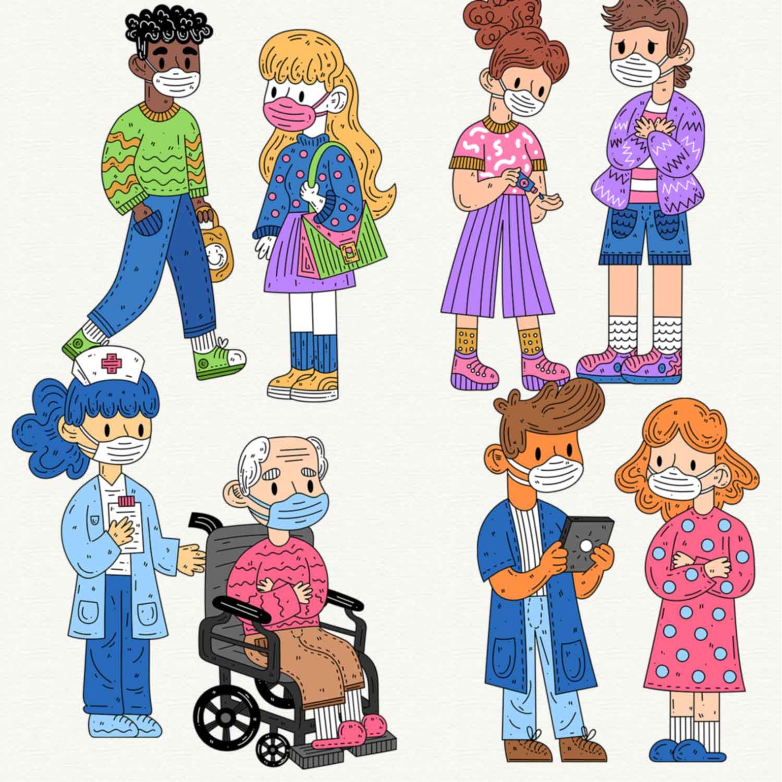 Virus Clipart Medical Clip Art Bacteria Clipart Commercial Use - Etsy