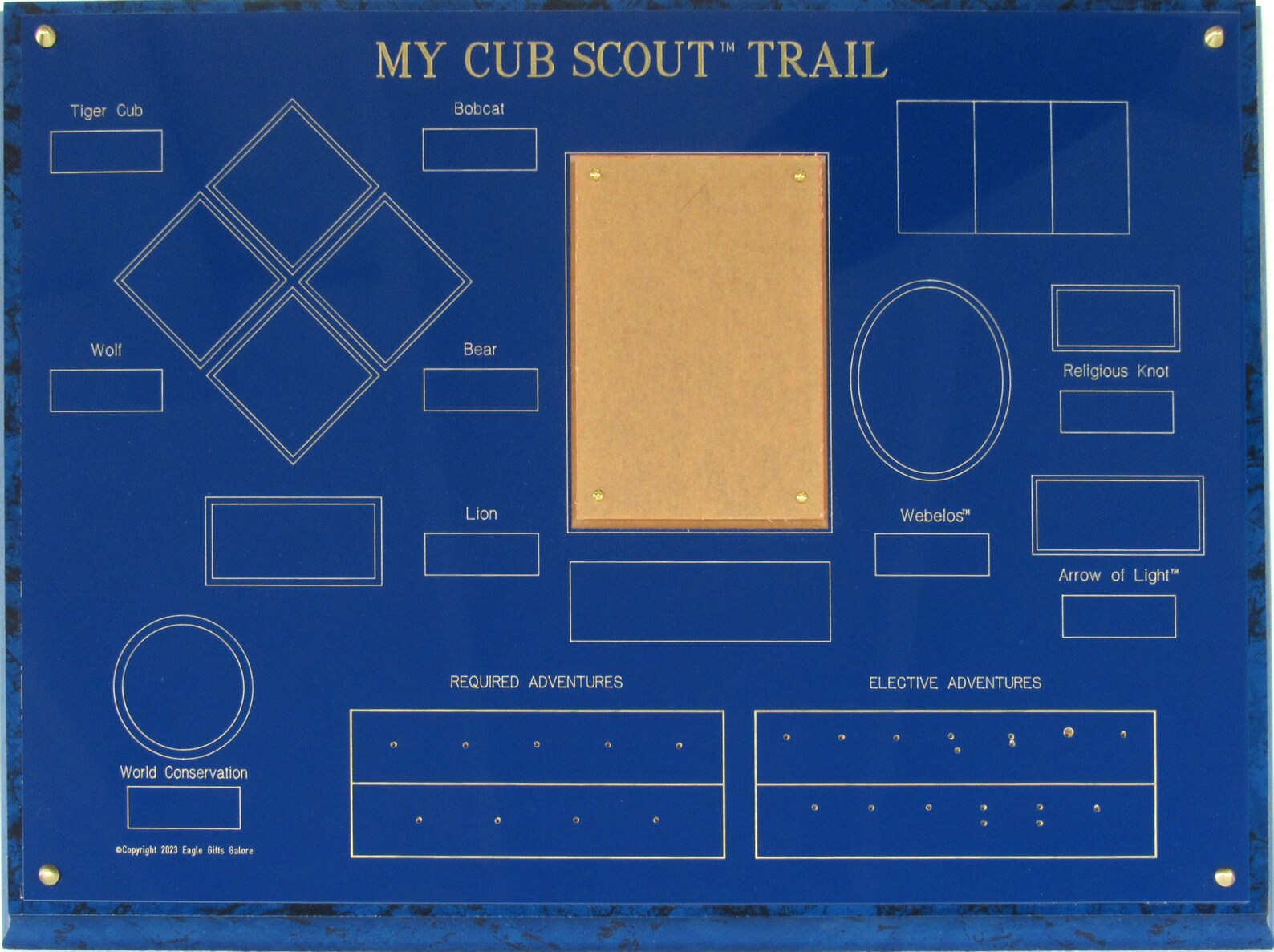Cub Scout Trail Plaque, OVERSTOCK SALE Low Price Scout Patches & Pins ...