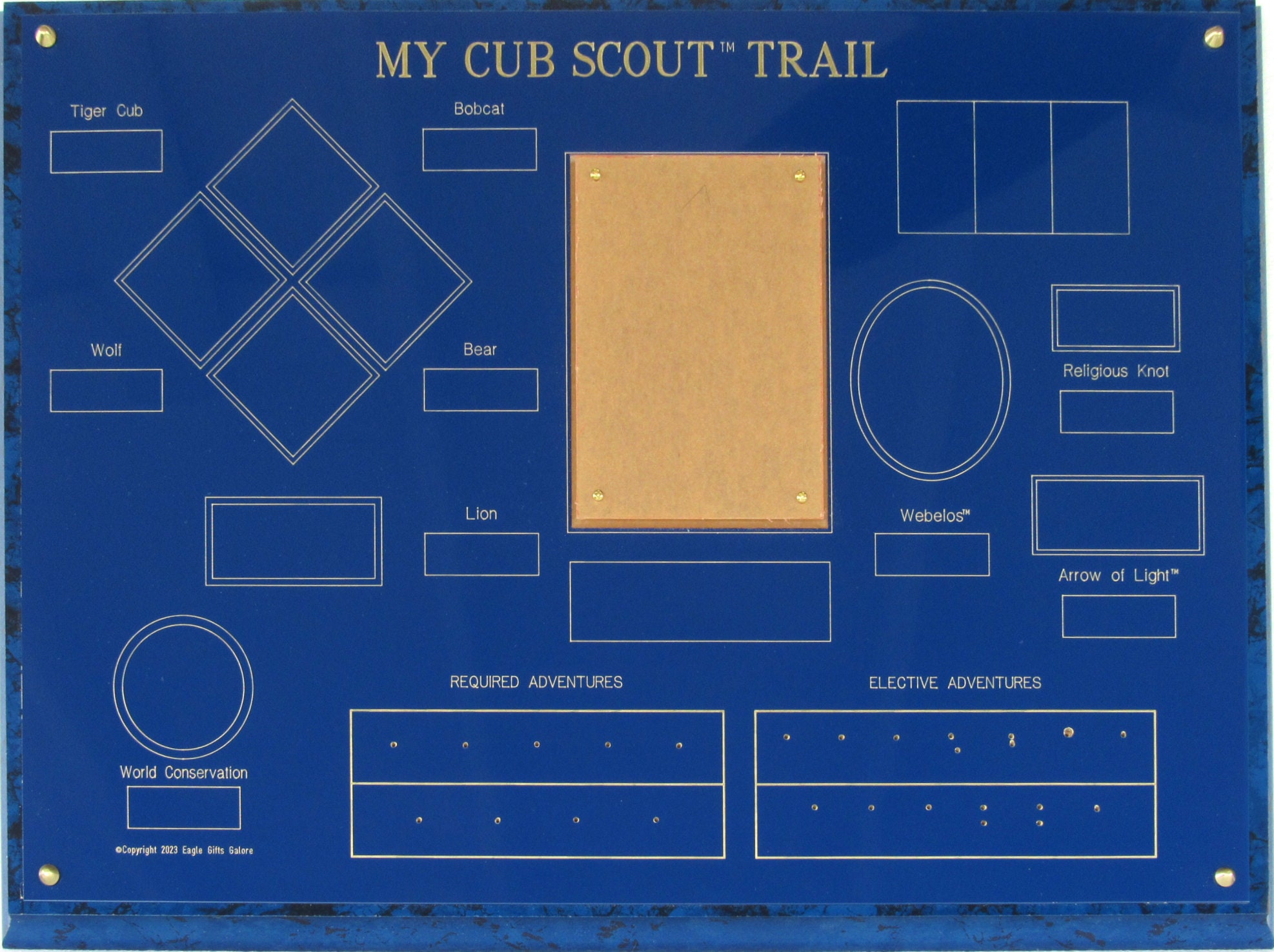Cub Scout Trail Plaque, OVERSTOCK SALE Low Price Scout Patches & Pins ...