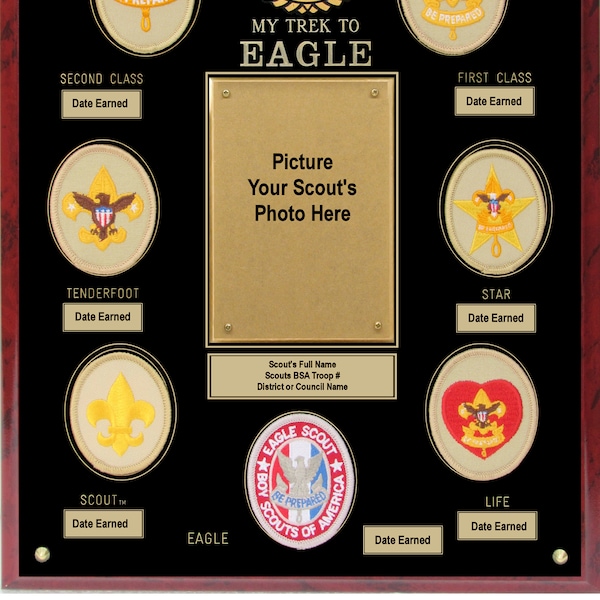 Eagle Scout Plaque - Etsy