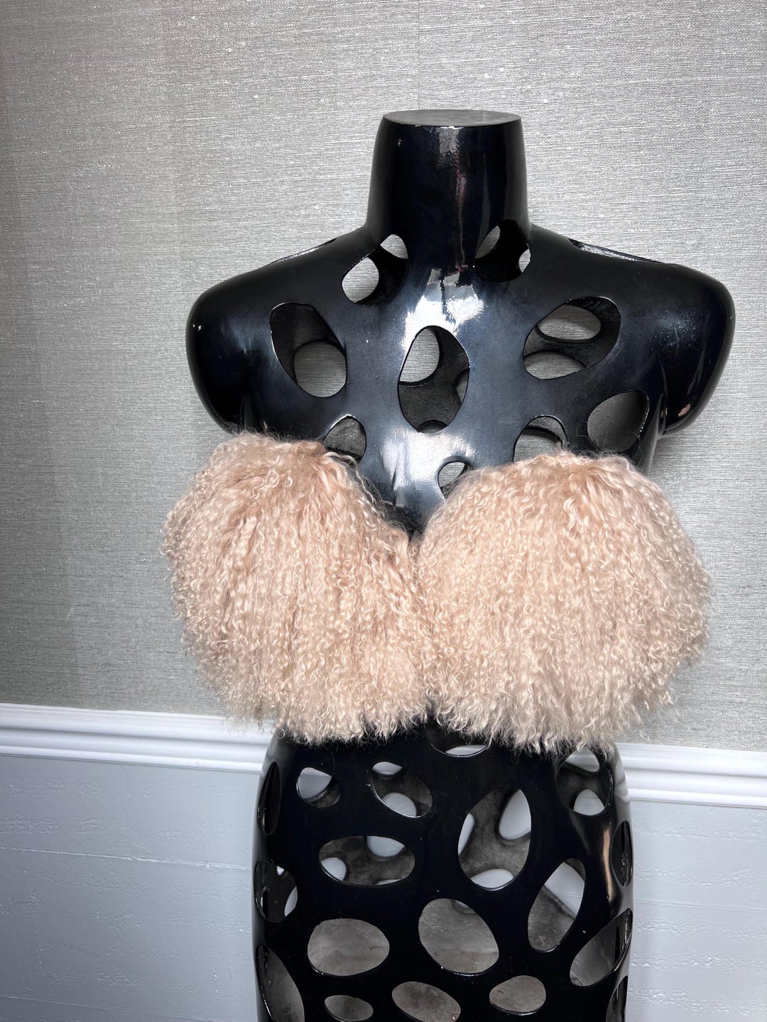 Fuzzy Bra (sand) - Etsy