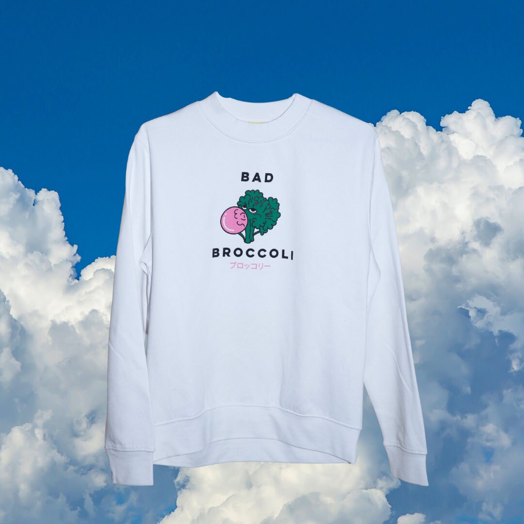 Broccoli Sweater / Food Aesthetic / Japan Kawaii Sweater / Vegan ...