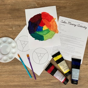 Color Theory Unit | Learning and Activity Pack | Elementary | Preschool ...