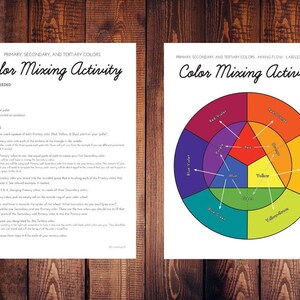 Color Theory Unit | Learning and Activity Pack | Elementary | Preschool ...