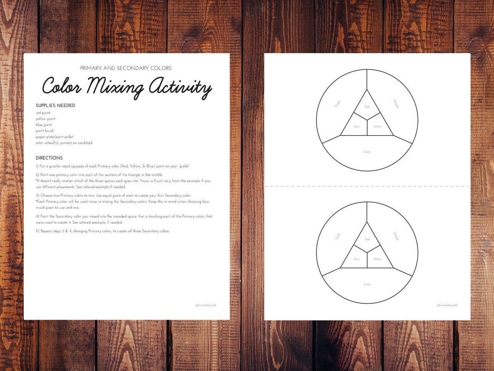 Color Theory Unit | Learning and Activity Pack | Elementary | Preschool ...