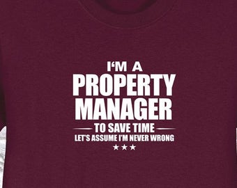 Property Manager Shirt - Etsy