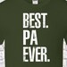 Best Pa Ever Grandpa Gift Pa Birthday Father Day Pa Tshirt - Etsy
