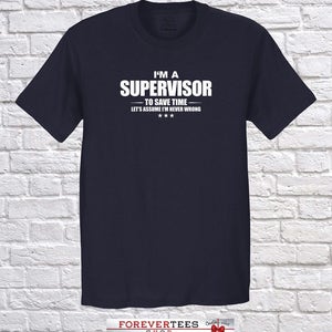 Supervisor I am Supervisor Supervisor Occupation Profession | Etsy