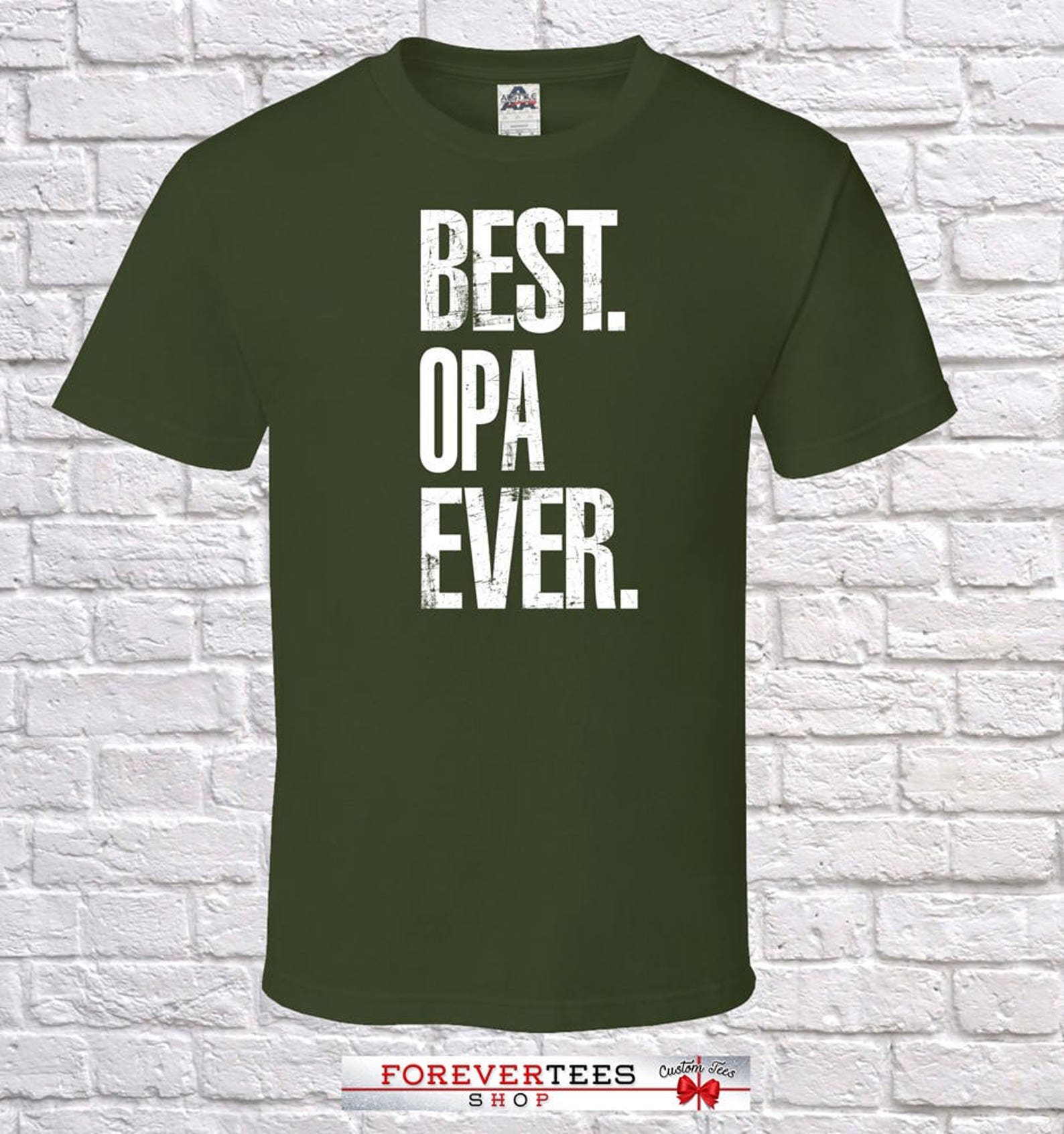 Best Opa Ever Grandpa Gift, Opa Birthday, Father Day Opa Tshirt, Opa ...