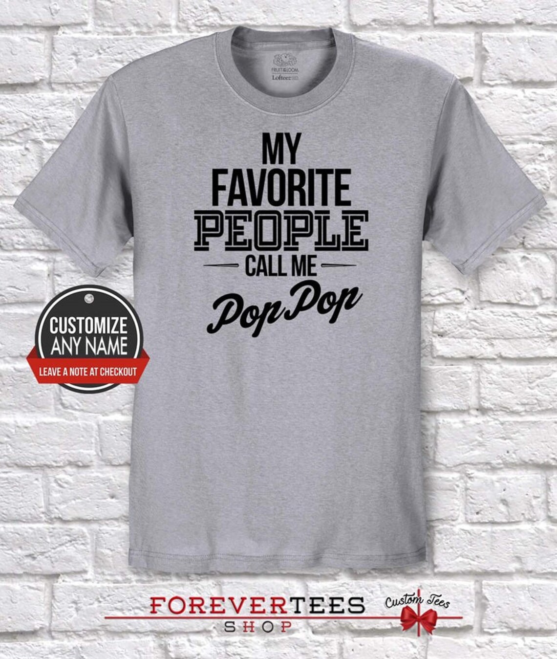 My Favorite People Call Me Pop Pop Grandpa Gift Pop Pop - Etsy
