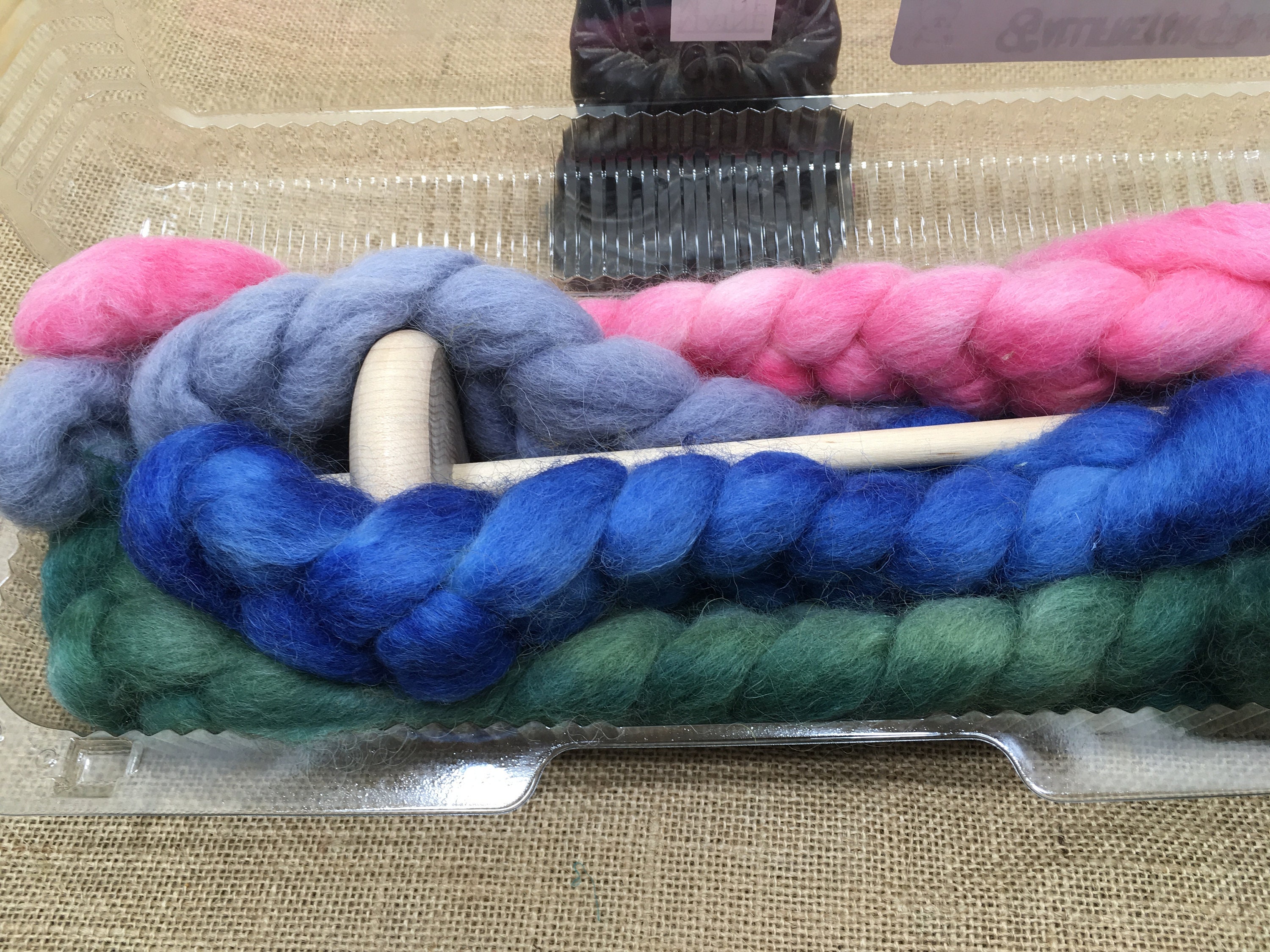 Complete Exclusive Drop Spindle Kit Hand Dyed Wool Drop | Etsy