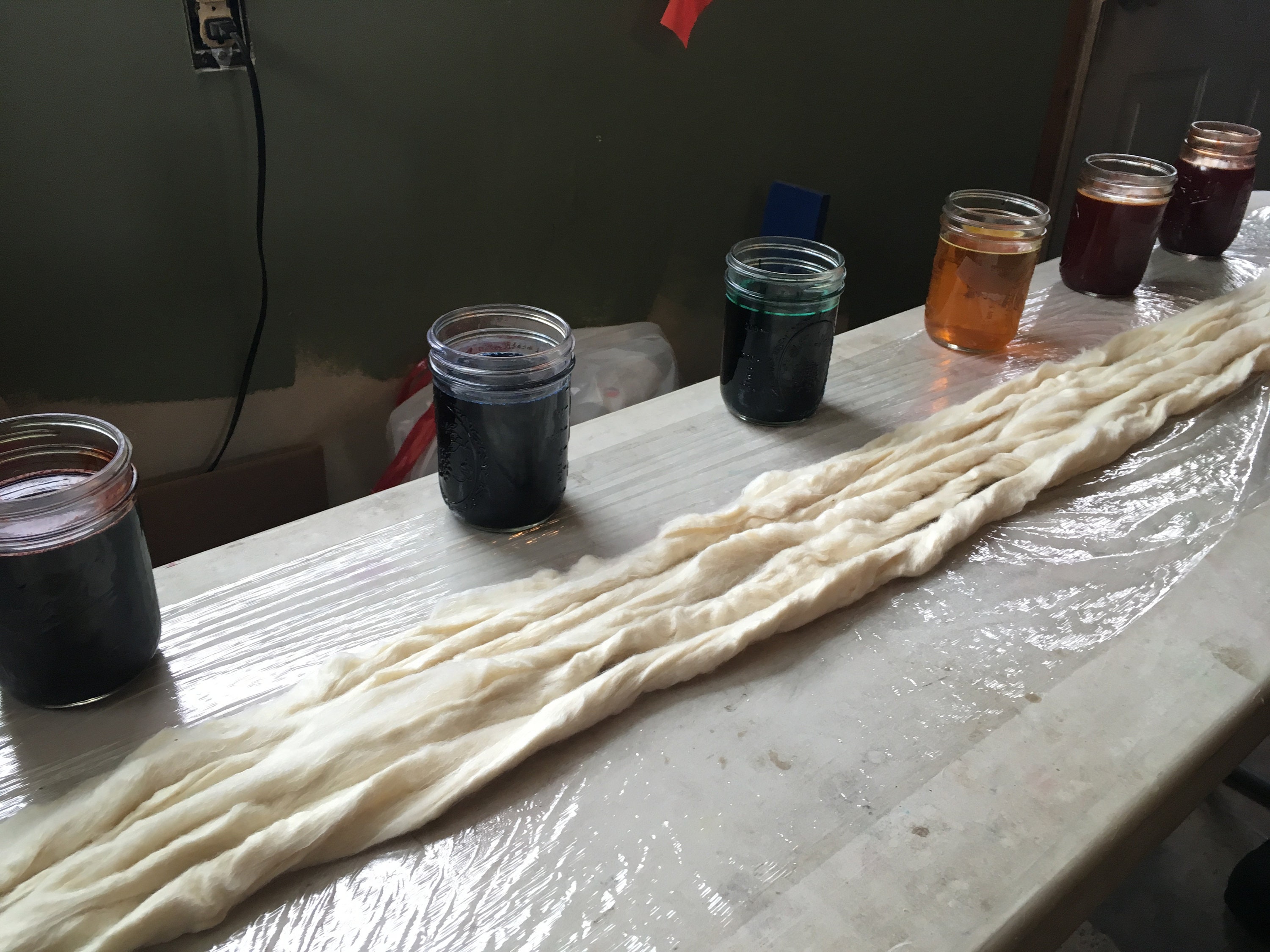 Complete Dyeing and Drop Spindle Kit Drop Spindle Kit Dyeing | Etsy