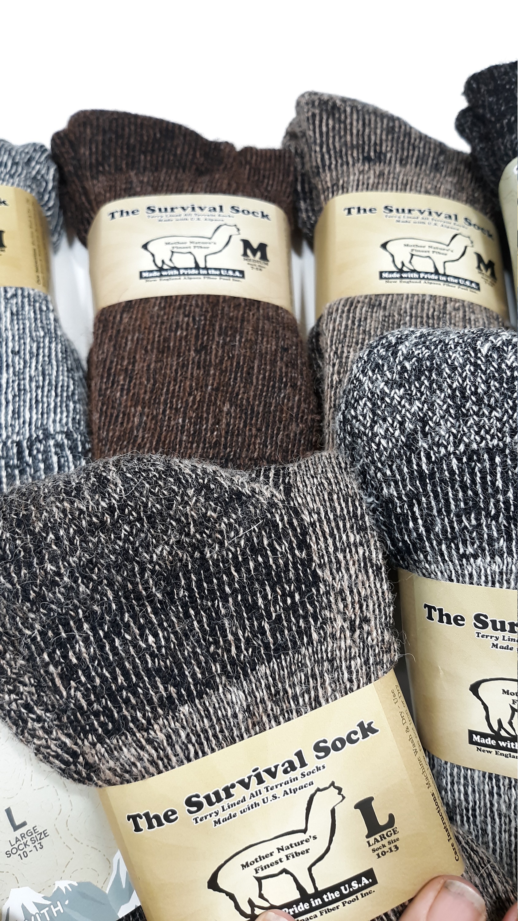 Alpaca survival sock. winter alpaca sock alpaca sock | Etsy