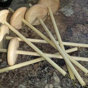 Drop Spindle Complete Deluxe Kit, Drop Spindle, Undyed Top Roving, Art ...