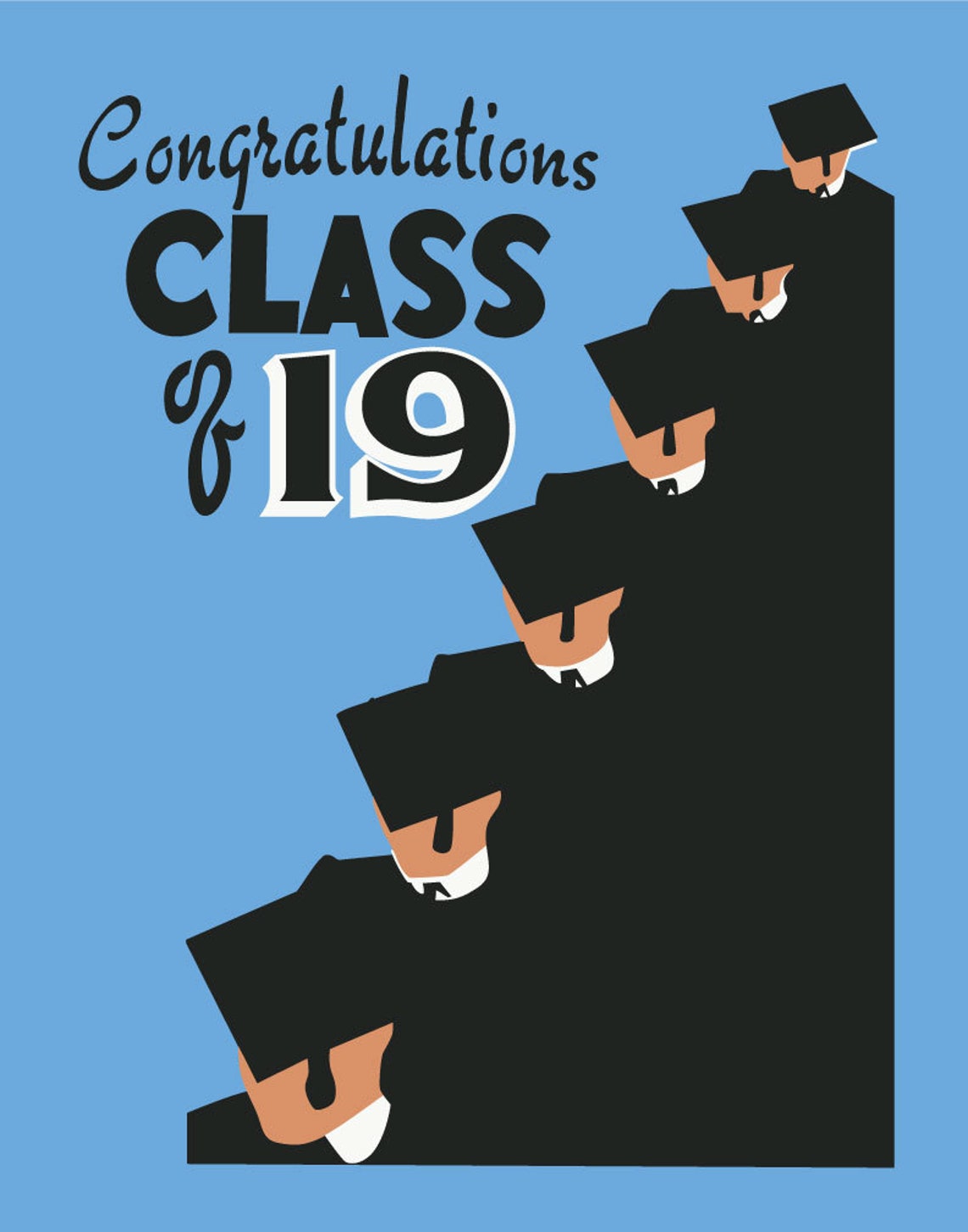 Congratulations to the Class of 19 Graduates Print - Etsy