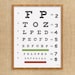 Eye Chart Print - Etsy