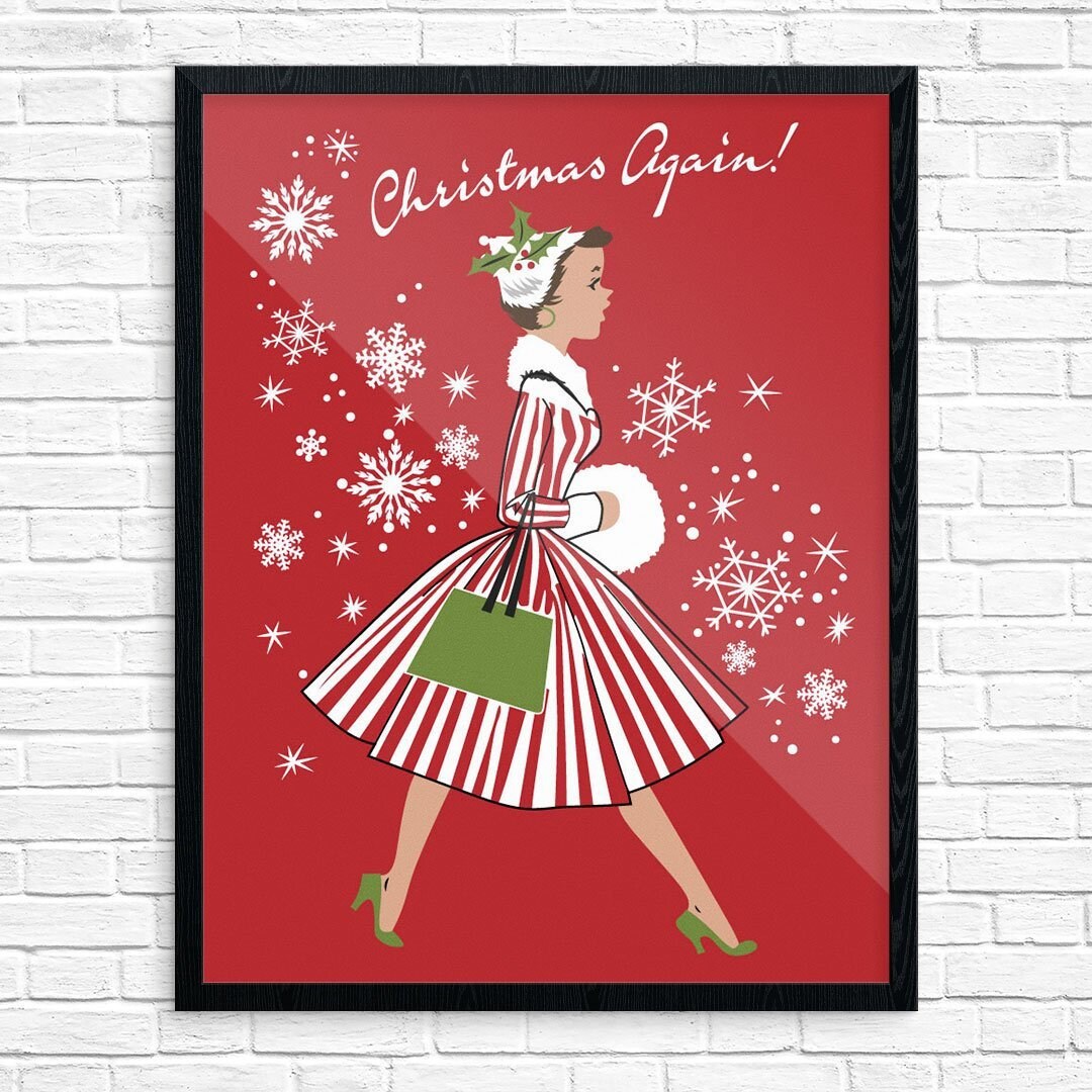 Christmas Again! Print - Etsy