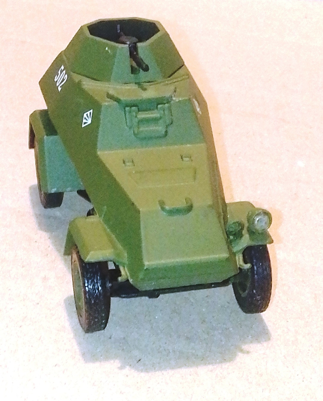 BA-64, 1942-1946. Armored Car USSR. Vintage. Collectible Car Model 1/43 Children's Car. Rare ...