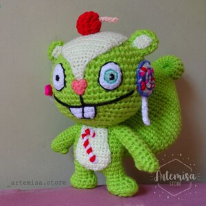 Happy Tree Friends; Crochet Toy; Cuddles; Nutty; Cub - Etsy